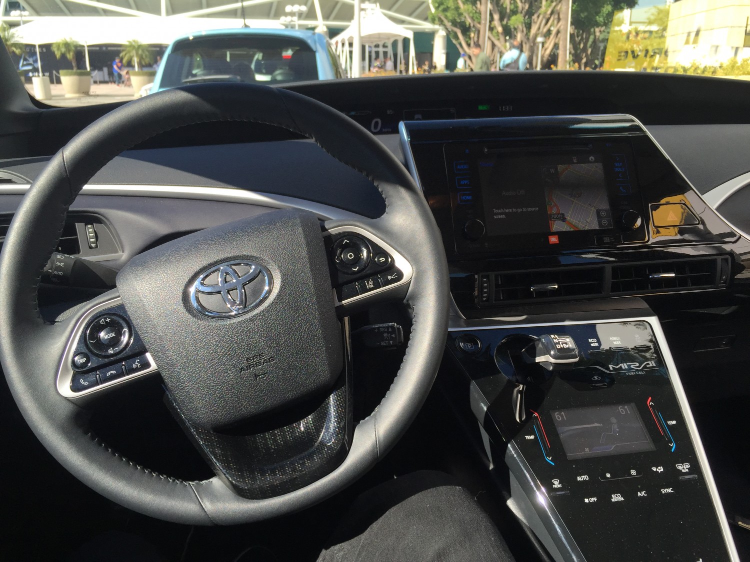 2016 Toyota Mirai, Interior - Fuel Freedom Foundation