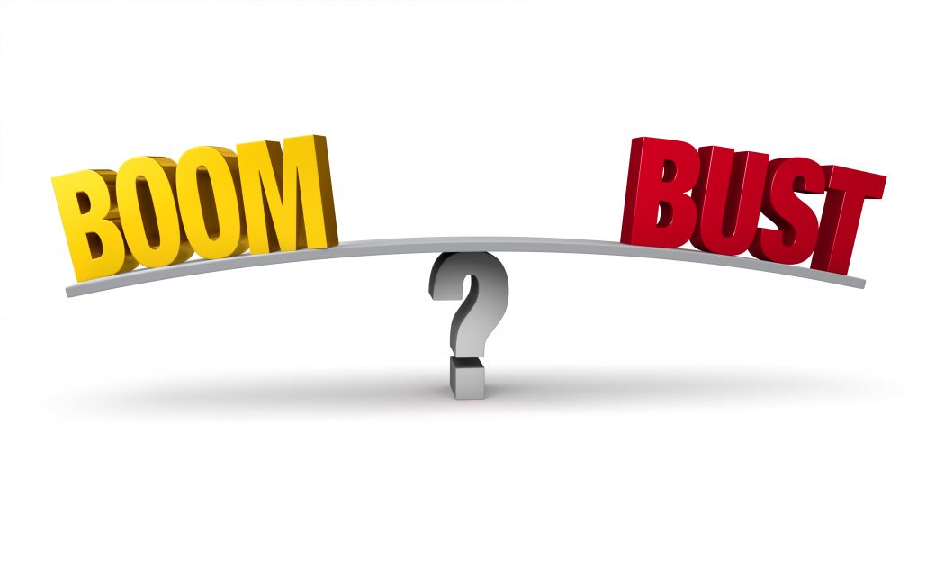 What booms, must ultimately bust: How the boom/bust oil cycle works