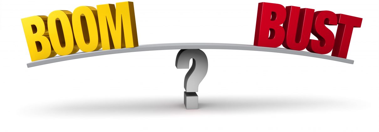 What booms, must ultimately bust: How the boom/bust oil cycle works